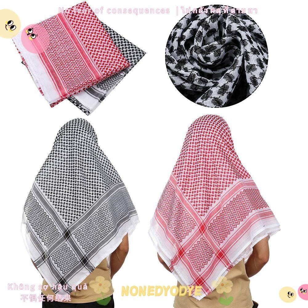 Nongyodye 1 ชิ้นผ้าพันคอ,สแควร์คอ Wrap เครื่องแต่งกายแบบดั้งเดิม Turban ...