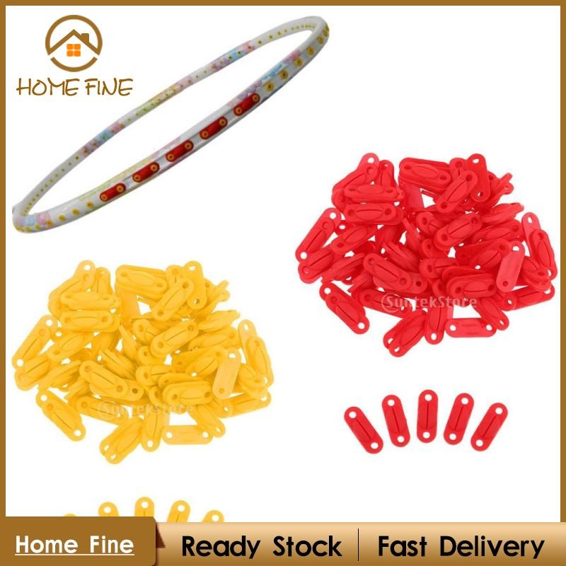 [Katharina_x] แพ็ค 100 ชิ้นไม้แบดมินตัน Racquet Grommets ตาไก่ String Protector | Shopee Thailand