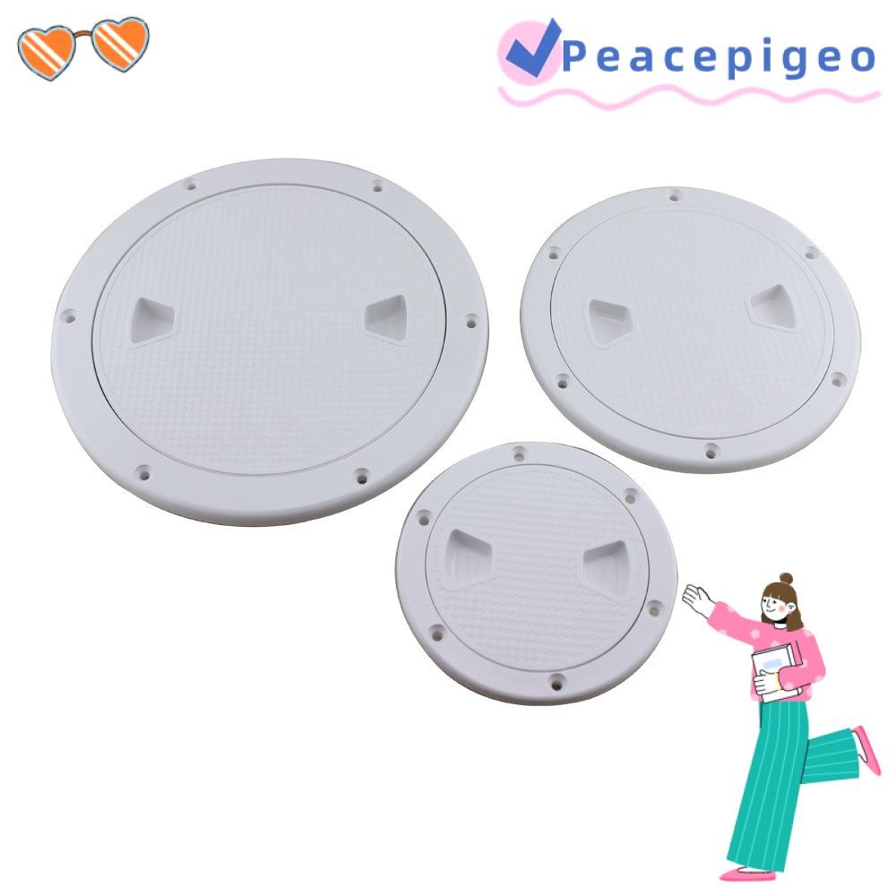 Peacepigeo ดาดฟ้าตรวจสอบ Access, ABS 4 6 8 นิ้วแผ่นดาดฟ้า,ทนทานลื่นสกรูออกรอบ Hatch Cover เรือย ...