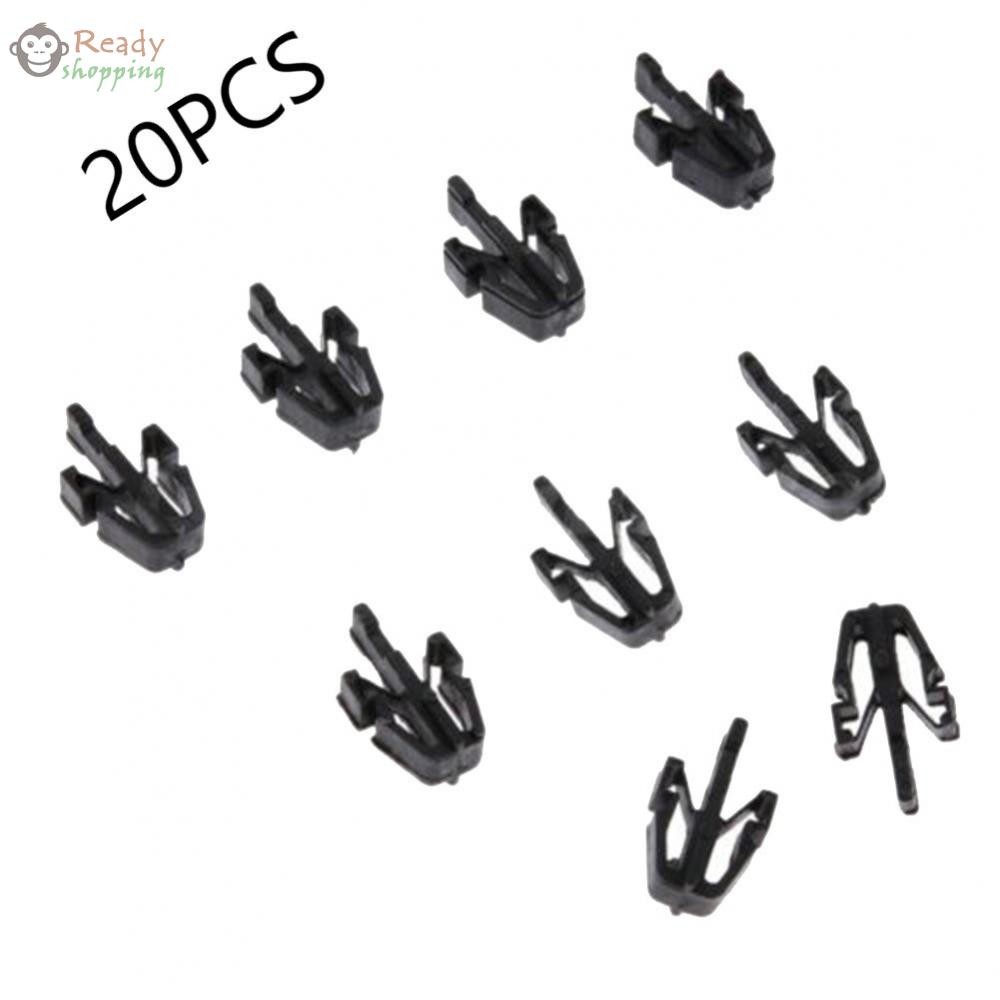คลิปหนีบรถยนต์ 20x สีดํา ยาว 22 มม. หมายเลขส่วน MB153825 อะไหล่ทดแทน ...
