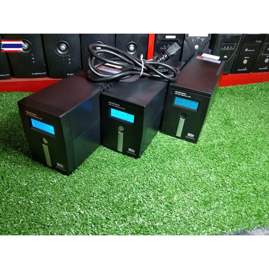 UPS BCN 1000va/400w หน้าจอดิจิตอล เครื่องสำรองไฟ มือสอง ไม่มีแต กันไฟดัไฟตก เครื่องเปล่าใช้งาน ...