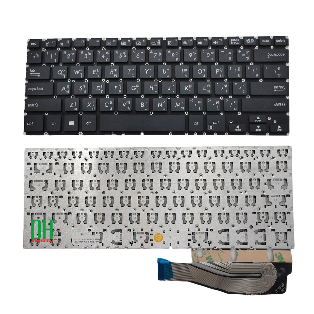 แป้นพิมพ์ ASUS TP410 Keyboard | VivoBook Flip 14 TP410 TP410U TP410UA ...