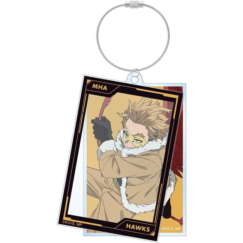 TV anime "My Hero Academia" Hawks 2 Series Wire BIG Acrylic Keychain ...