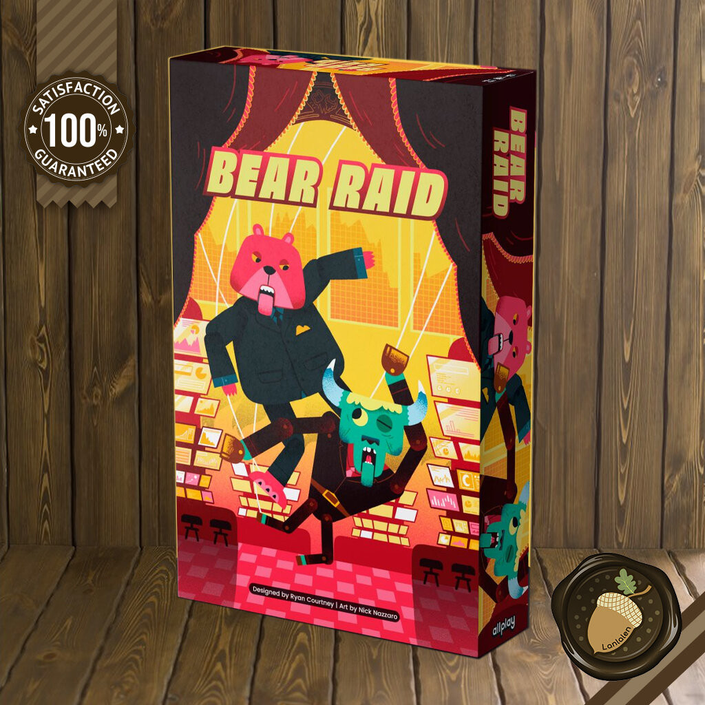 Bear Raid Board Game บอร์ดเกม | Shopee Thailand