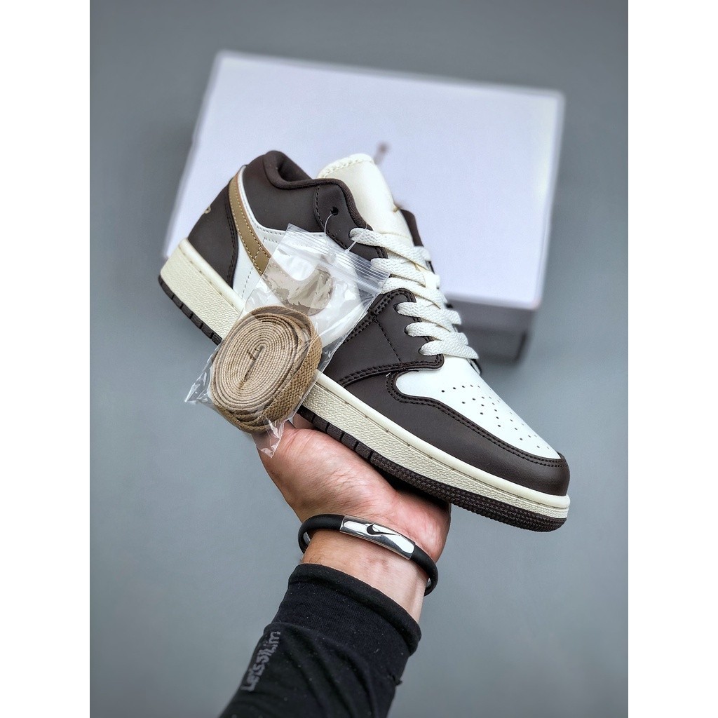 ต้นฉบับ ️ ️Air Jordan 1 low new color AJ1 Joe 1 low top รองเท้าลําลอง ...