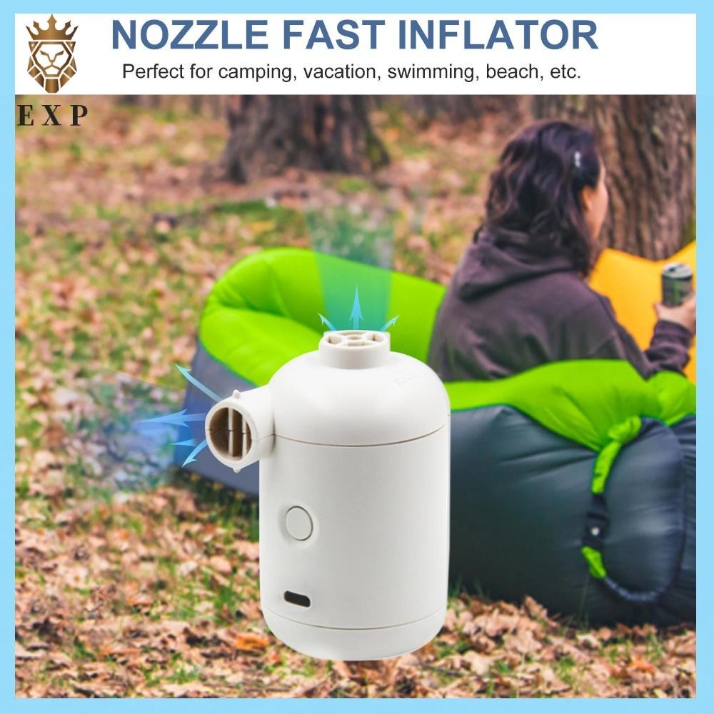 [explosion1.th] เครื่องปั๊มลมไฟฟ้า แบบชาร์จ USB สําหรับตั้งแคมป์ ...