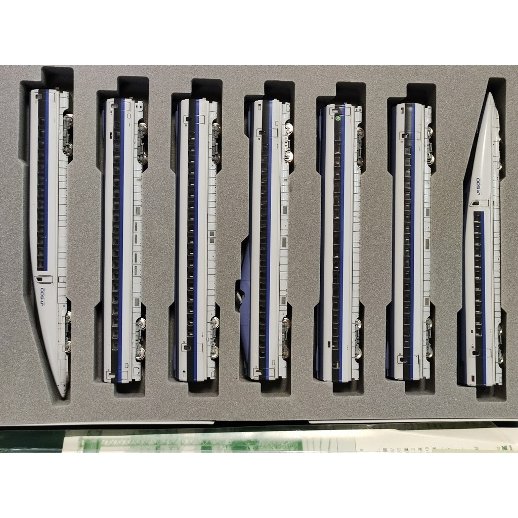 โมเดลเหล็ก โมเดลรถไฟความร็วสูง โมเดลรถไฟShinkansen โมเดลรถไฟชินคันเซ็น Kato JR Serie 500 N scale ...