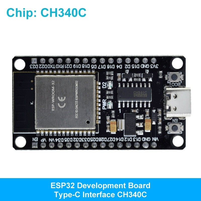 บอร์ดไมโครคอนโทรลเลอร์ ESP32 Esp-32 Esp-32S TYPE-C USB MICRO USB CP2102 ... บอร์ดไมโครคอนโทรลเลอร์ ESP32 Esp-32 Esp-32S TYPE-C USB MICRO USB CP2102 ...