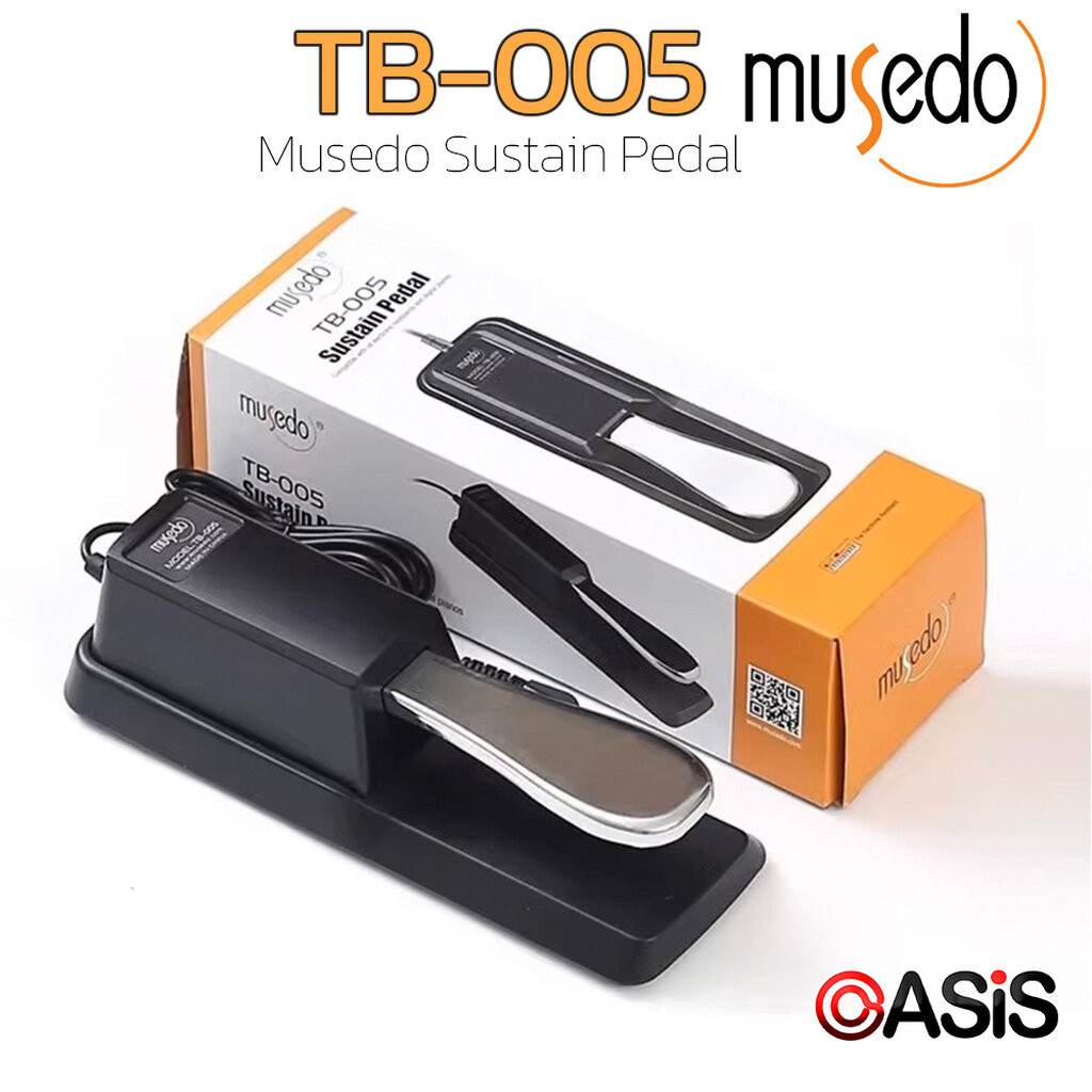 Musedo TB-005 Piano Sustain Pedal Damper Keyboard พร้อมแป้นเหยียบ Sustain คีย์บอร์ดและเปียโน ...