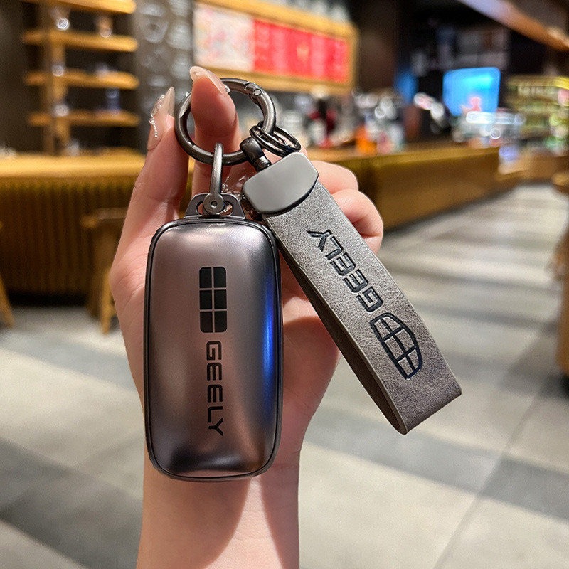 ใช้ได้กับเคสกุญแจ Geely EX5 E5 EX5 MAX EX5 PRO Galaxy L7 2023 MAX Starship E8 ใหม่ L6 เคสกุญแจ ...