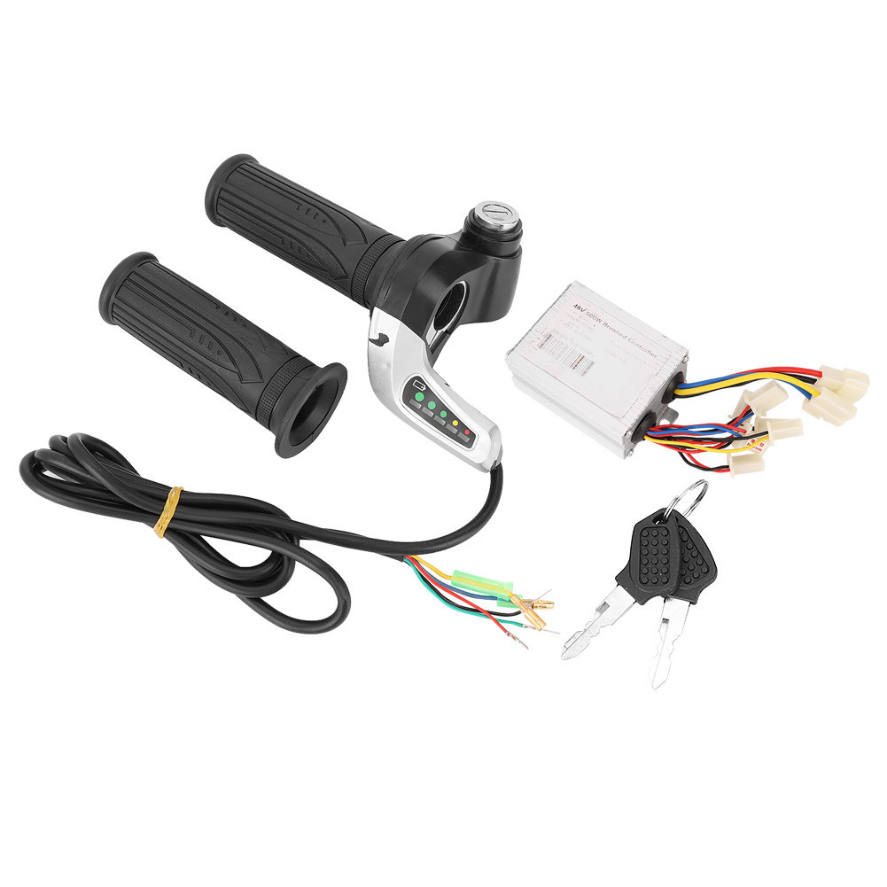 Brushed Motor Controller DC 48V 500W LED Electric Bike Scooter Speed ...