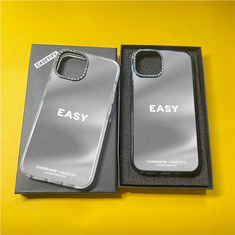 Casetify X LE SSERAFIM เคสโทรศัพท์มือถือ อะคริลิค TPU แข็ง ใส ปิด ...