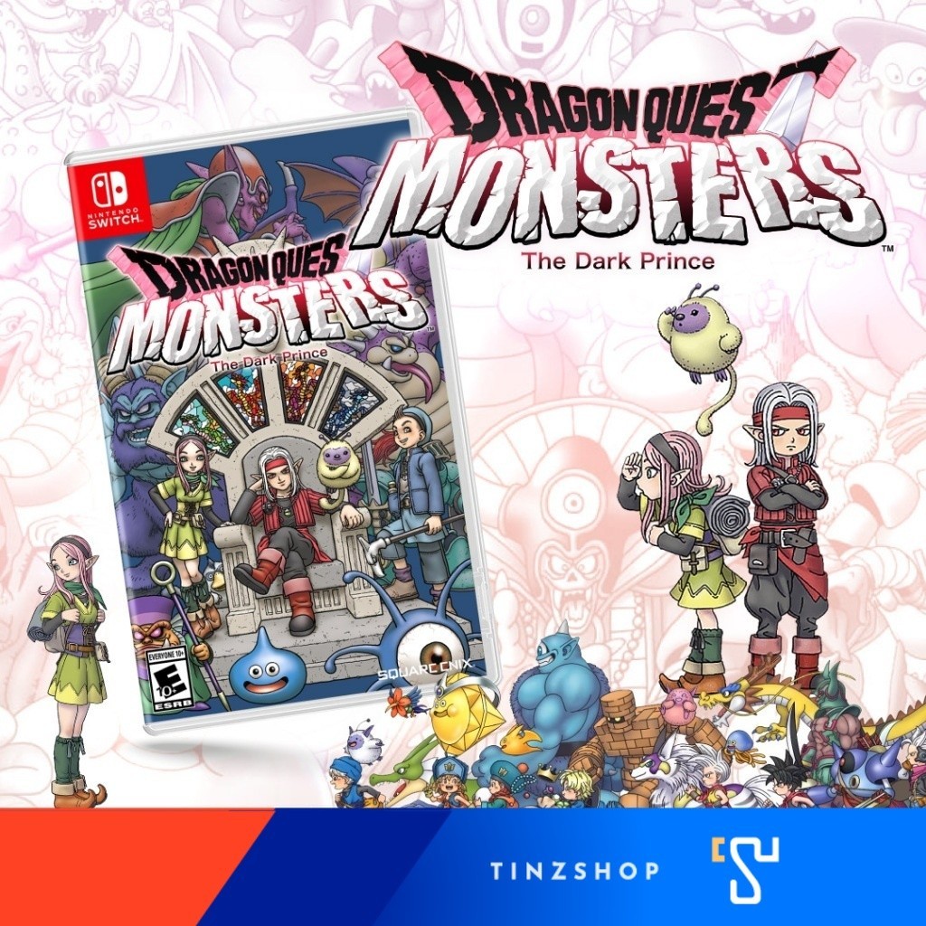 [เกมใหม่ พร้อมส่ง] Nintendo Switch Game Dragon Quest Monsters The Dark Prince / Zone Asia ...