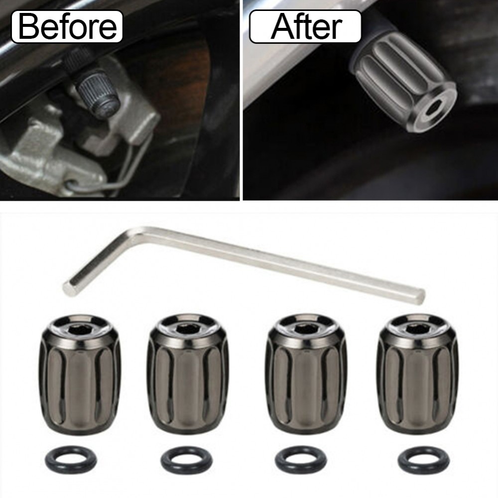 Tire Valves Cap 0.28inch 0.55inch Aluminum Alloy High Quality Inner ...