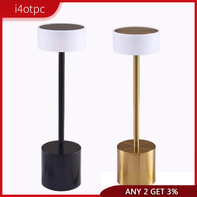I4otpc โคมไฟตั้งโต๊ะ Led ชาร์จ Usb ป้องกันดวงตา 3 สี หรี่แสงได้ | Shopee Thailand