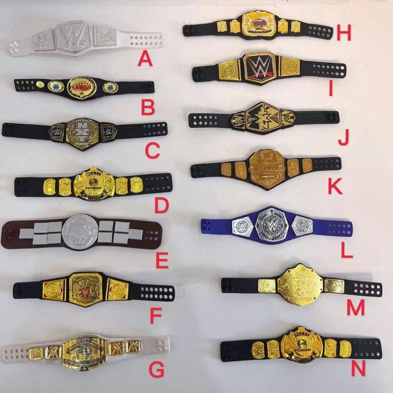 ฟิกเกอร์เข็มขัดนักมวยปล้ํา Wwe Limited Edition Championship Belt ...