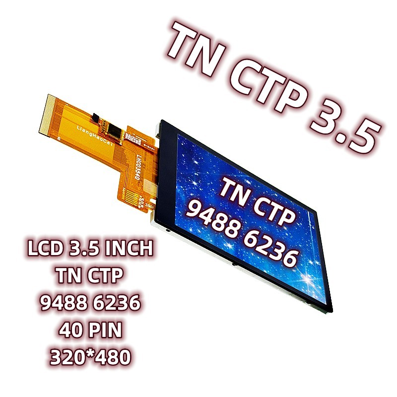 CTP3.5 INCH Super Capacitive Touch LCD ILI9488 FT6236 320*480 DIY Panel ...