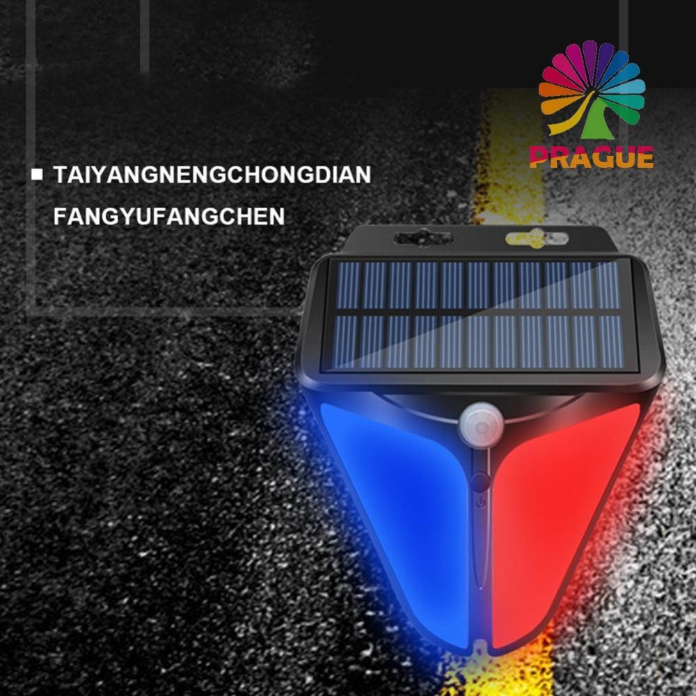 นาฬิกาปลุกไร้สายพลังงานแสงอาทิตย์ LED Strobe Motion Sensor โคมไฟป้องกัน ...