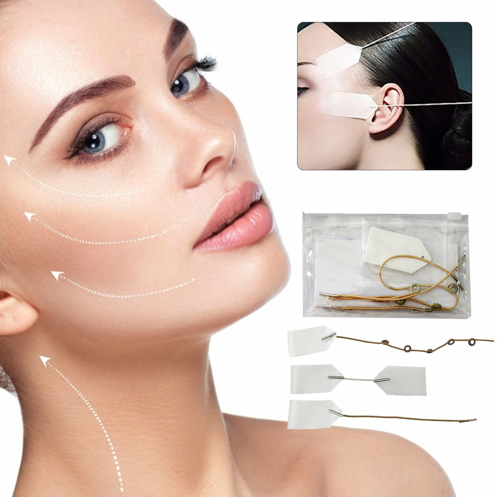 ถูกที่สุด 40 PCS Set Neck Thin Face Facial Line Invisible V-Shape Anti ...