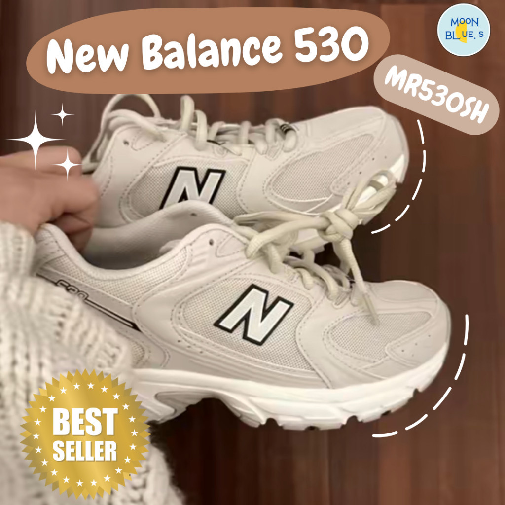 New Balance New Balance 530 SH สีครีม สีขาว SH MR530SH น้ำหนักเบา ใส่ ...