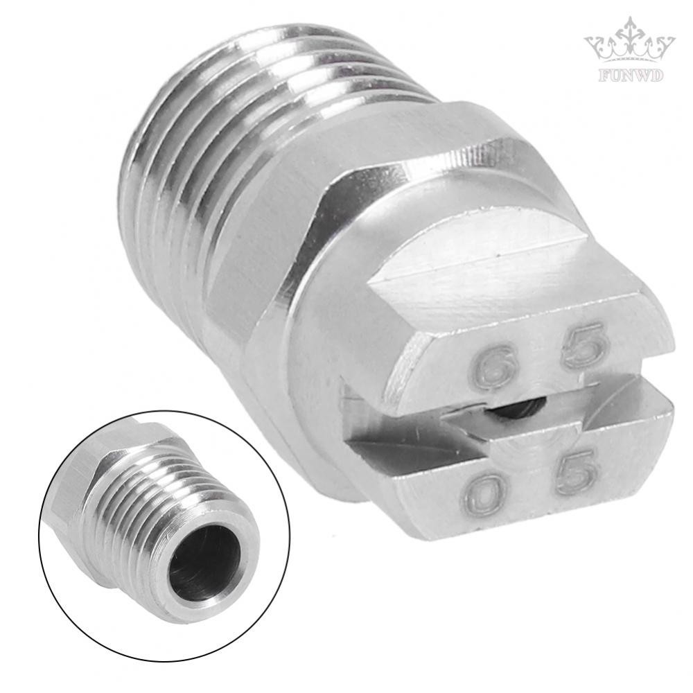 NEW>>Nozzle Washer Spray Sturdy 1/4inch Fan Nozzle High Pressure High ...