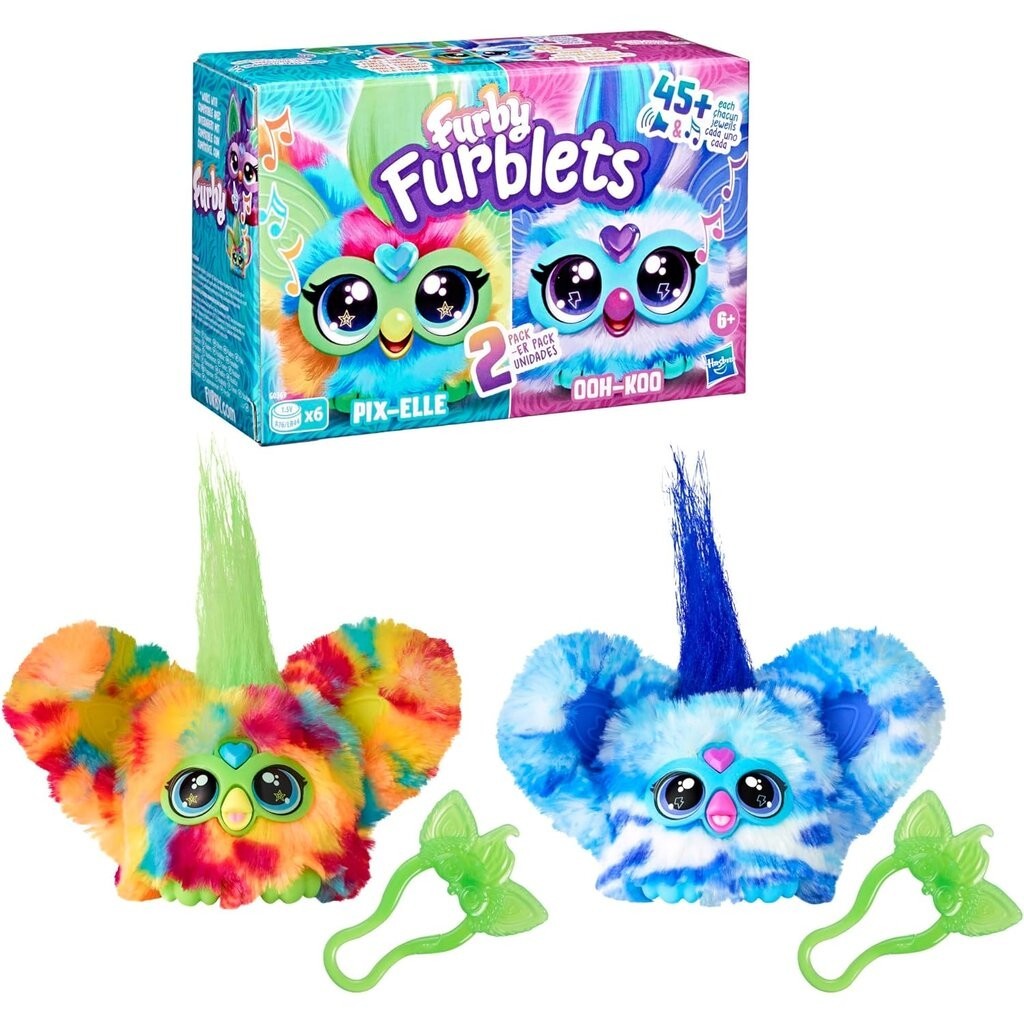 Furby Furblets Mini Friend ( Pack คู่ / Full Set ) ของแท้ USA - Hasbro ...