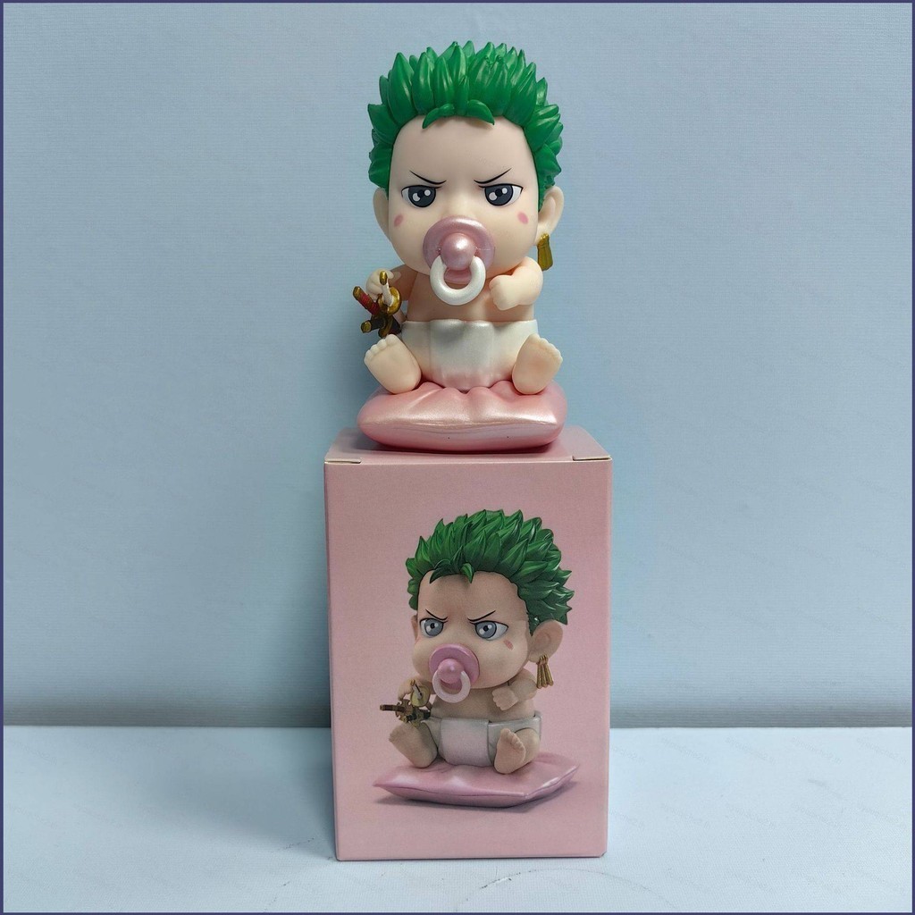 Sy โมเดลฟิกเกอร์ One Piece Roronoa Zoro Baby Zoro พร้อมจุกนม ของเล่นสําหรับเด็ก ของขวัญ ตกแต่ง ...