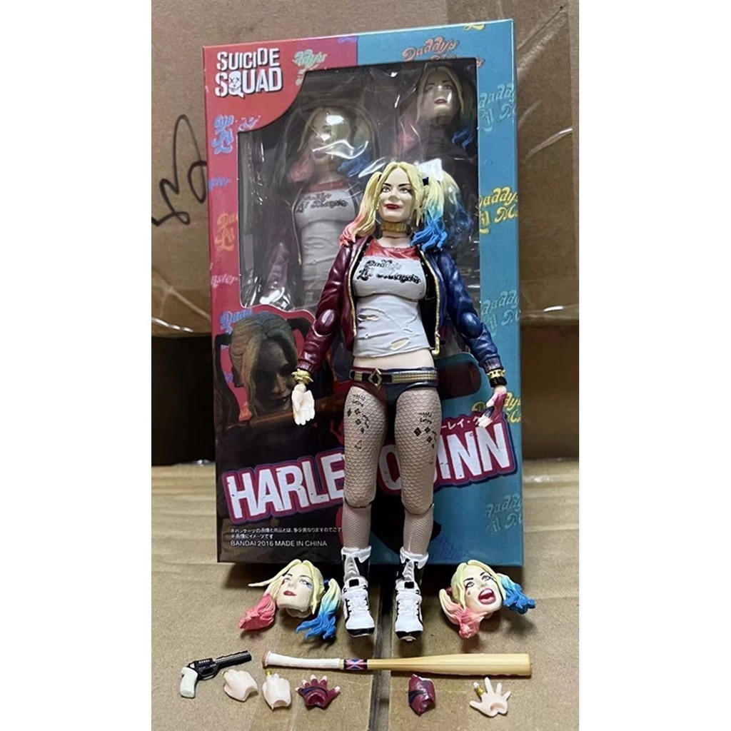 ทีมฆ่าตัวตาย X Task Force Movable Face เปลี่ยนมือเปลี่ยน Harley Quinn ...