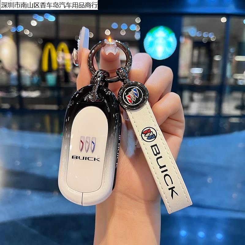 เหมาะสำหรับเคสกุญแจบูอิคเรกัลปี 2024 Lacrosse GL6 Envision GL8 ES Enclave สีฟ้า 6 เคส | Shopee ...