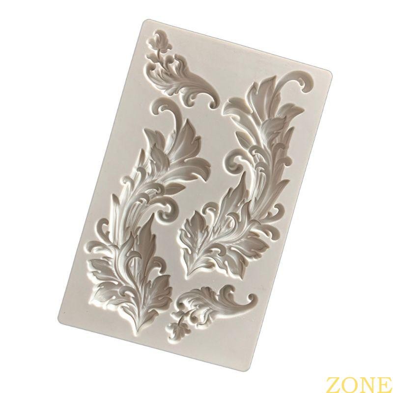 Zong Vintage Relief Flourish ซิลิโคน Fondant แม่พิมพ์ Sugarcraft เค้ก ...