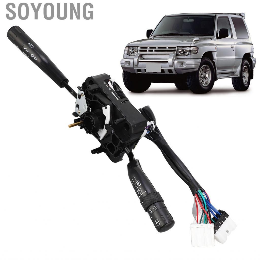 Soyoung สวิตช์ไฟแสดงไฟเลี้ยวไฟหน้า Wiper ชุด MR301406 สำหรับ Pajero ...