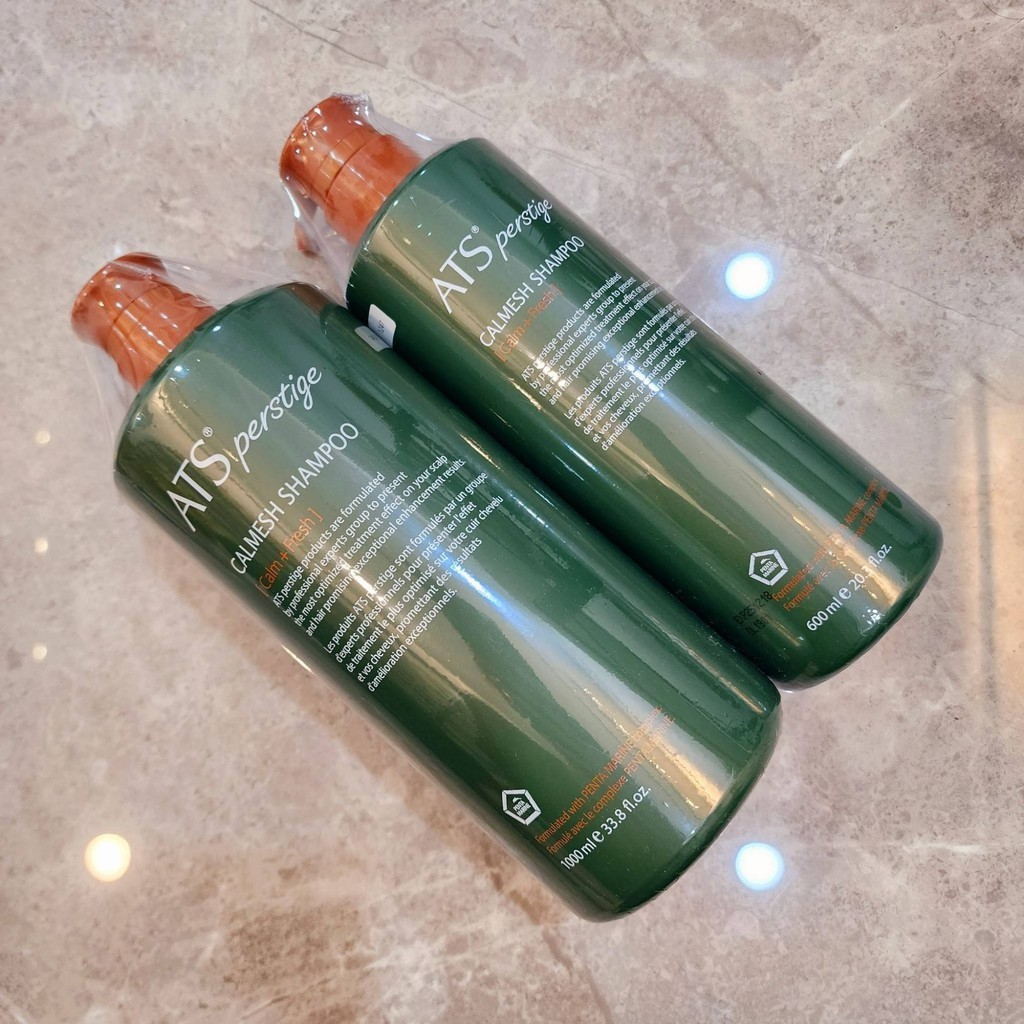 ATS Perstige Calmesh Shampoo 600 / 1000ml แชมพูลดอาการของรังแค สำหรับ ...