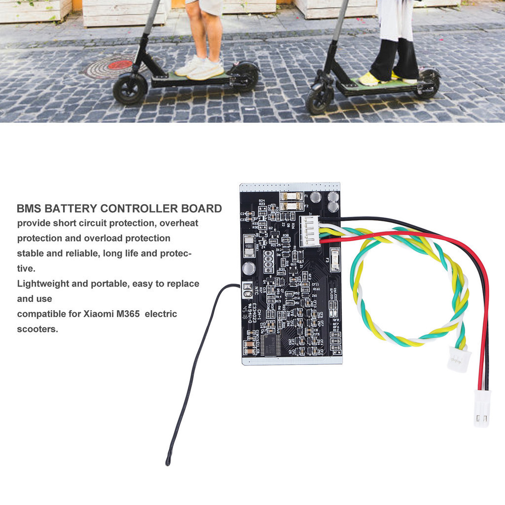 Sports Love PCB แบตเตอรี่บอร์ดคอนโทรลเลอร์ไฟฟ้าสกู๊ตเตอร์ BMS Circuit Board สำหรับ Xiaomi M365 ...