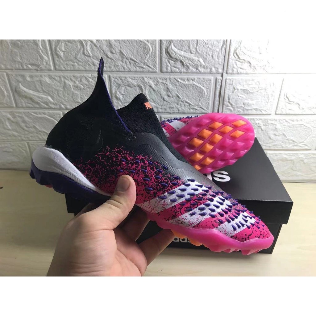 Adidas2333 Predator Freak TF รองเท้าฟุตบอลในร่มสำหรับผู้ชาย Unisex ...