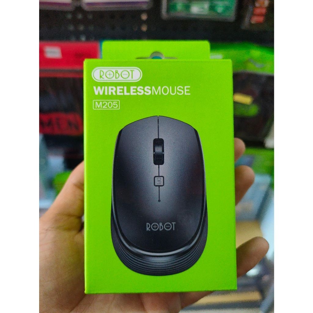 [ประกัน 1ปี] Robot M205 Wireless Mouse เมาส์ไวเลส เมาส์ไร้สาย เมาส์ ...