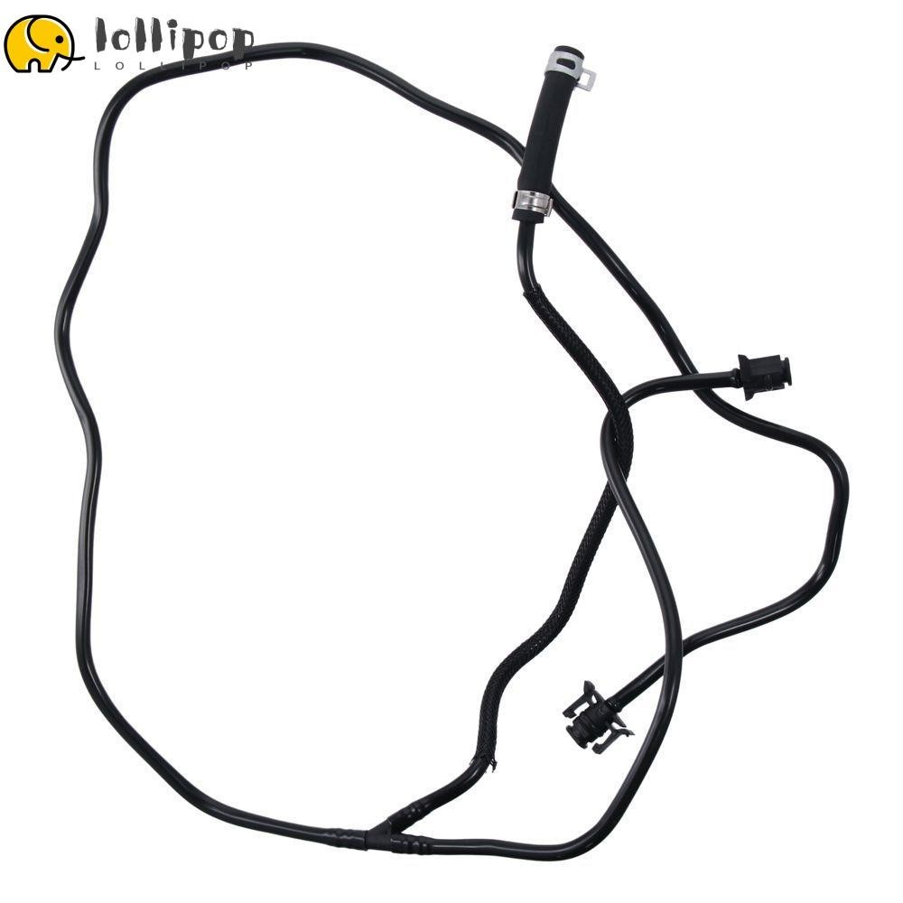 Lollipo1 อะไหล่ท่อหม้อน้ําพลาสติก สีดํา แบบเปลี่ยน สําหรับรถยนต์ CV6Z ...