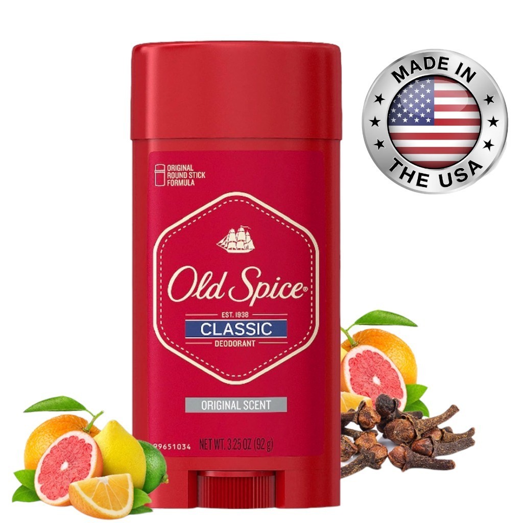 Old Spice Classic Original Scent Deodorant for Men 92g. | Shopee Thailand