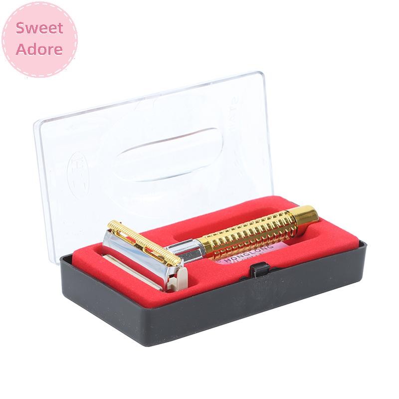 Sweetadore Retro Safety Razor Box Handle มีดโกนเครื่องมือโกนหนวด ...