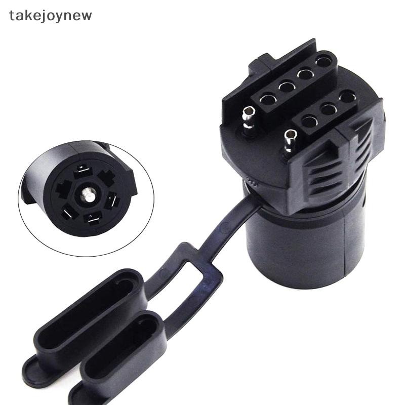 [takejoynew] เชื่อมต่อรถพ่วงของคุณอย่างพิถีพิถันให้กับ Hitch ของคุณด้วยอะแดปเตอร์ใบมีดแบน 7 Pin ...