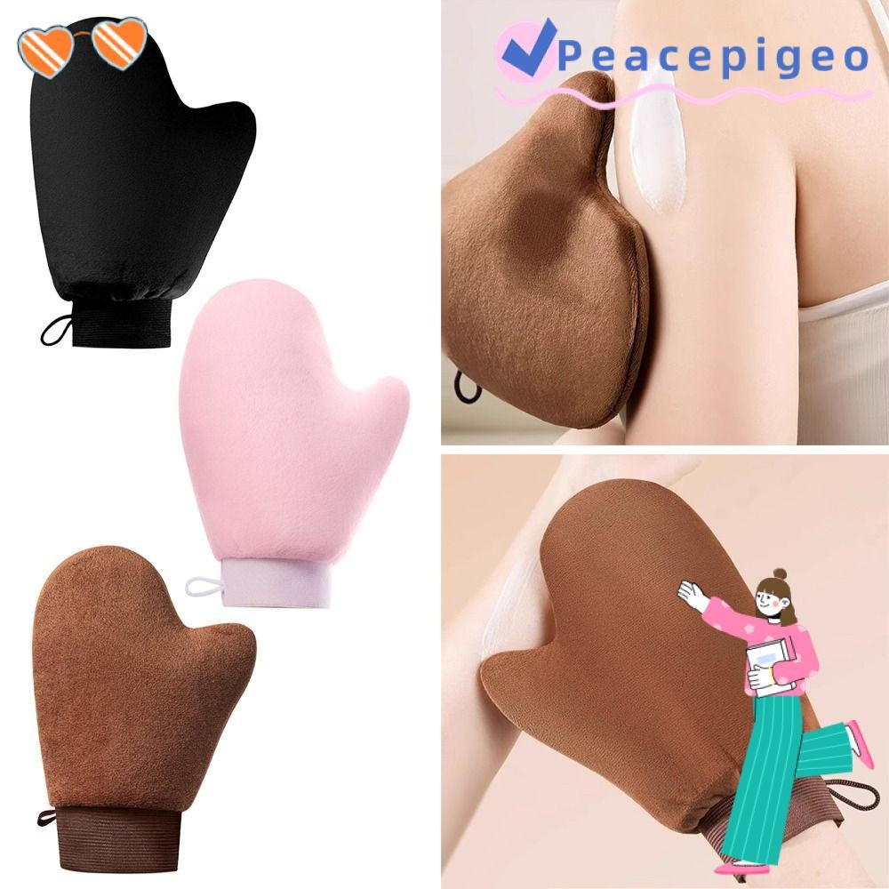 Peacepigeo Self Tanner Mitt, สองด้าน Sunless ปลอม Tan Lotion Applicator, Creative ล้างทําความ ...