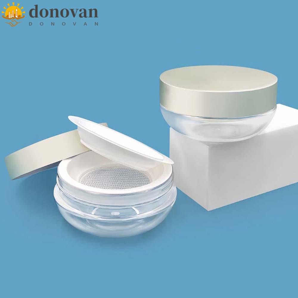 Donvan คอนเทนเนอร์เครื่องสําอาง,ความจุแบบพกพา 30g ขวดแป้งฝุ่น,เฮอร์มาติ ...