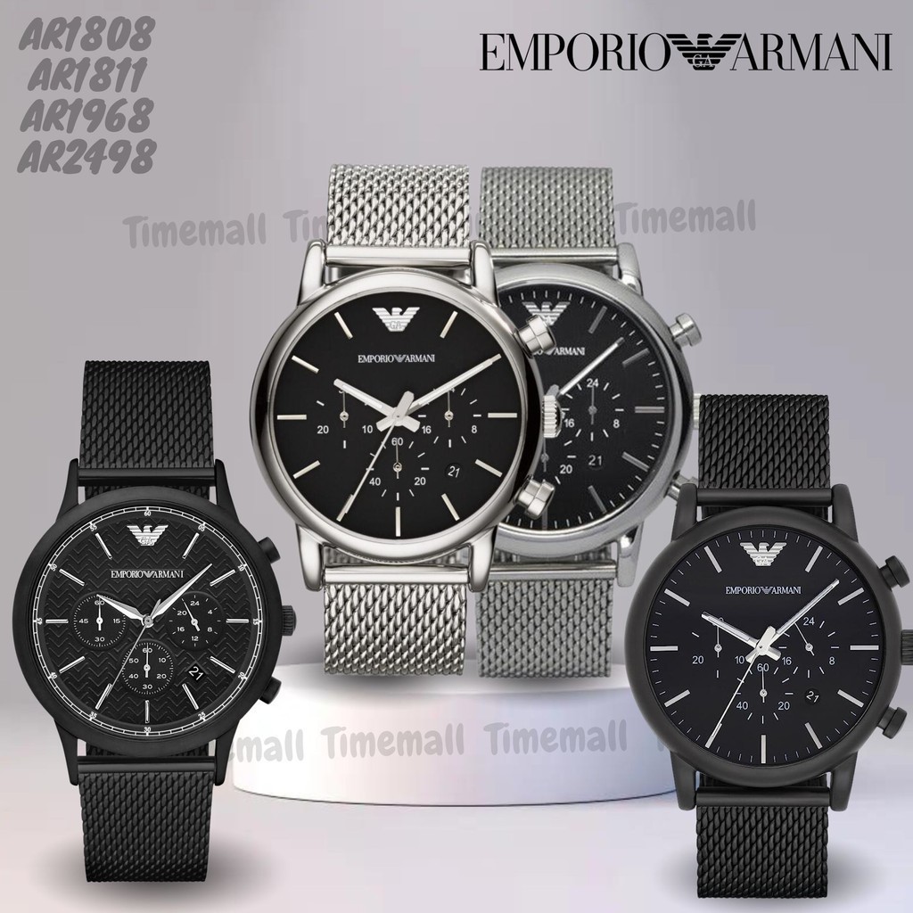 TIME MALL นาฬิกา Emporio Armani OWA340 นาฬิกาข้อมือผู้ชาย นาฬิกาผู้ชาย ...