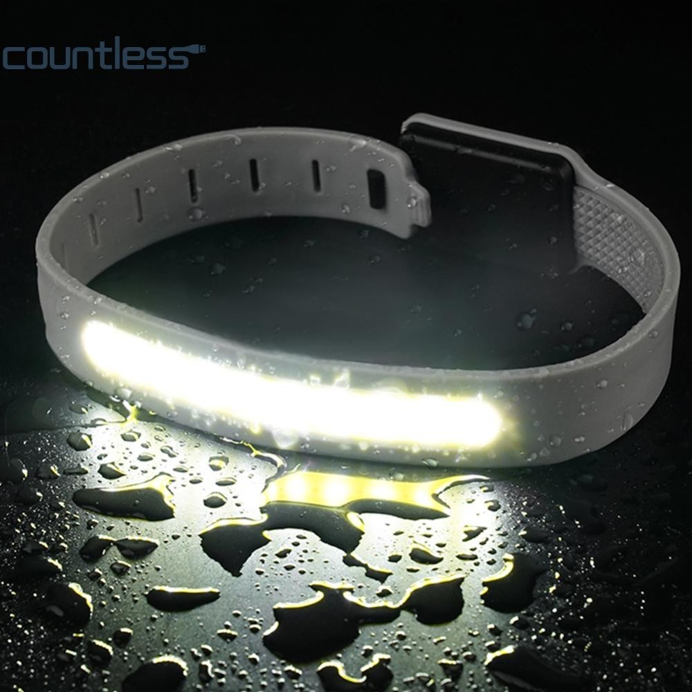 Cob โคมไฟข้อมือ LED Type-C ชาร์จ USB 500LM IPX4 กันน้ํา แบบพกพา ...
