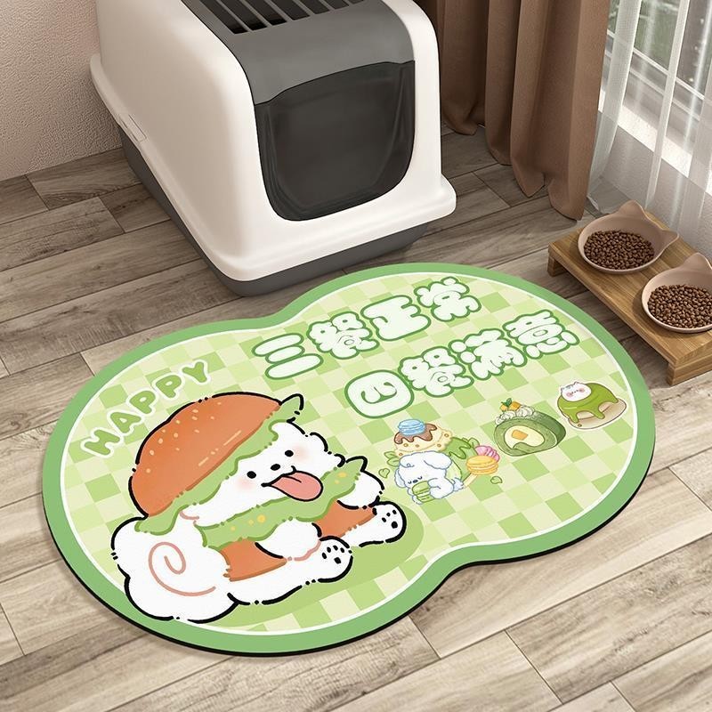 เสื่อปูพื้น กันลื่น ดูดซับน้ําได้ดี กันรั่ว ลายข้อความน่ารัก สําหรับ ...