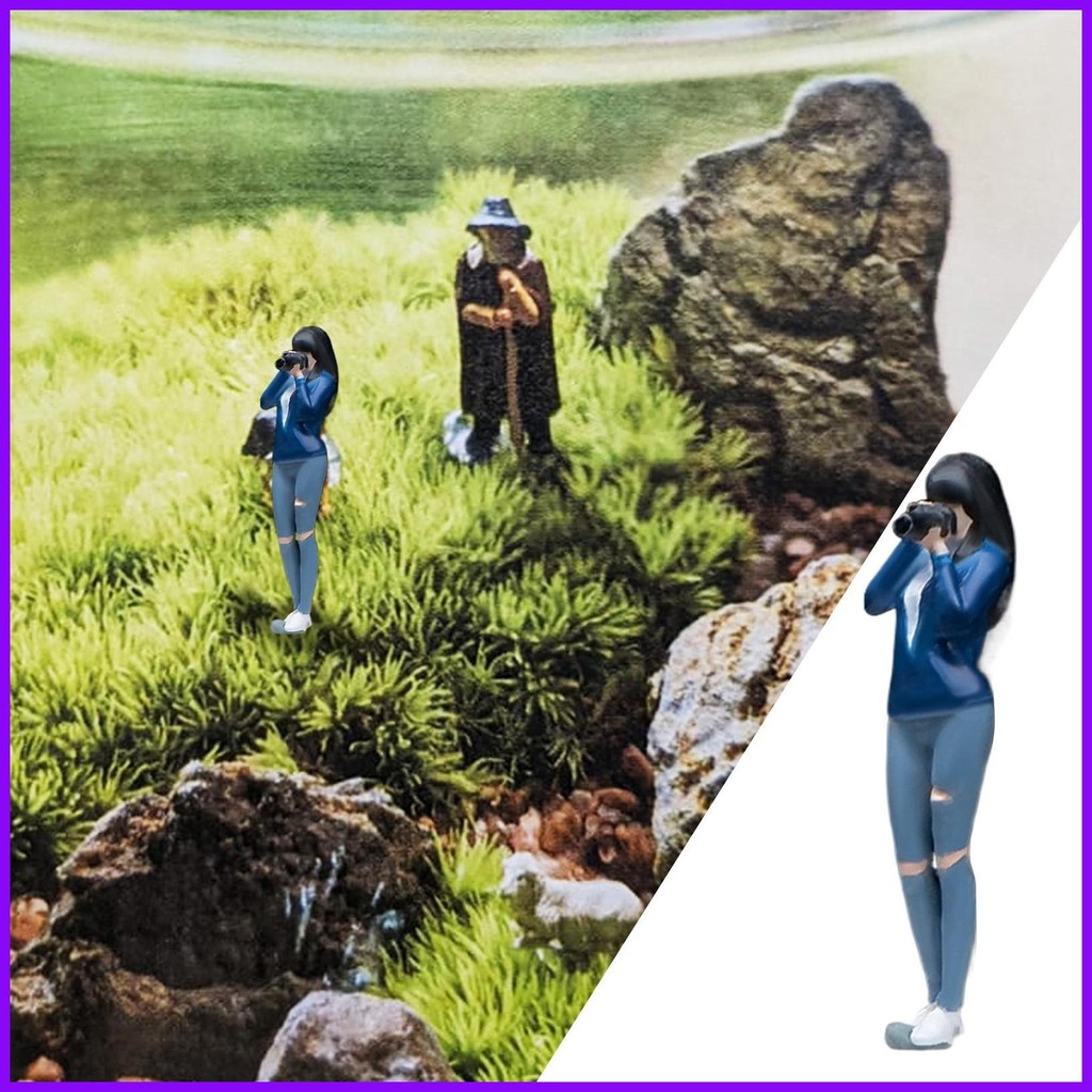 Miniature รูป Diorama รุ่น Miniature ตัวอักษรตุ๊กตาของเล่นสะสม Diorama ...