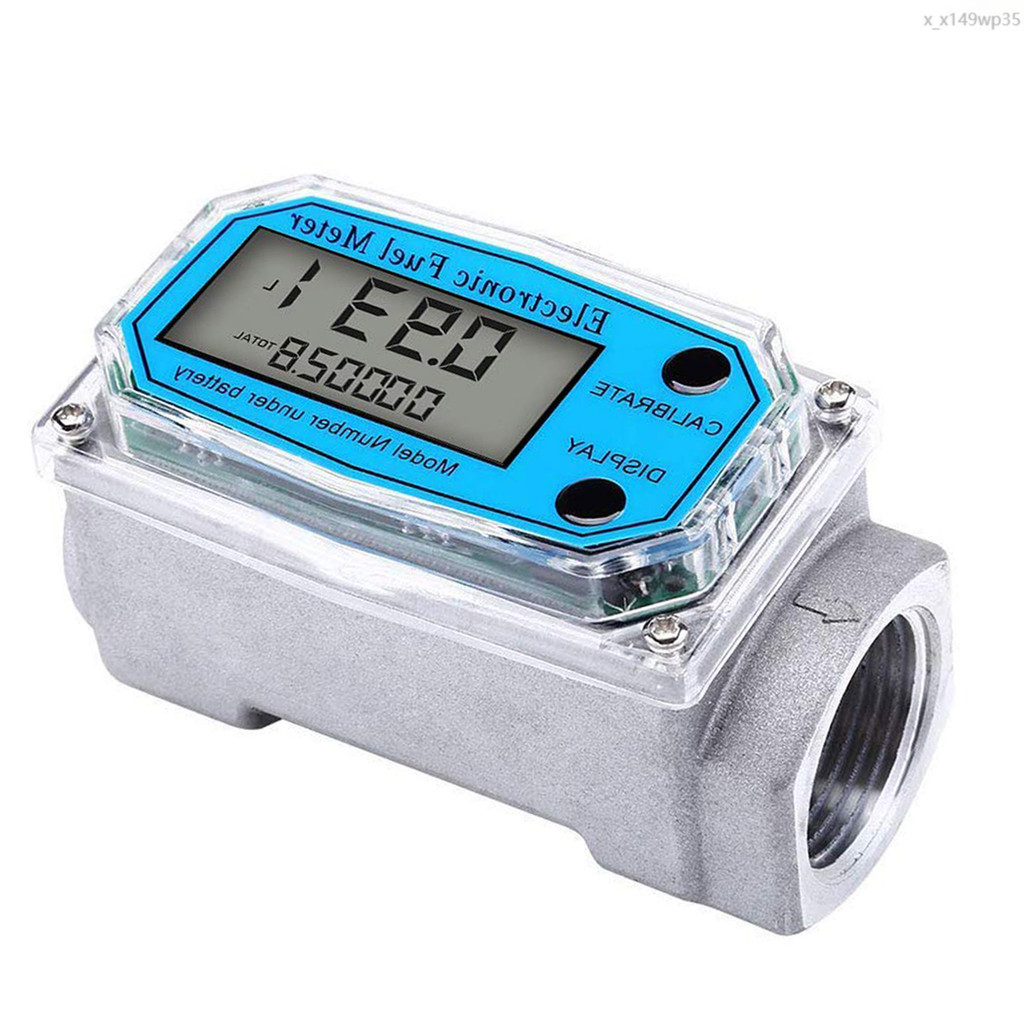 ที่ถูก ที่สุด Digital Fuel Flow Meter Car Gas-oline Methanol Water Flow ...