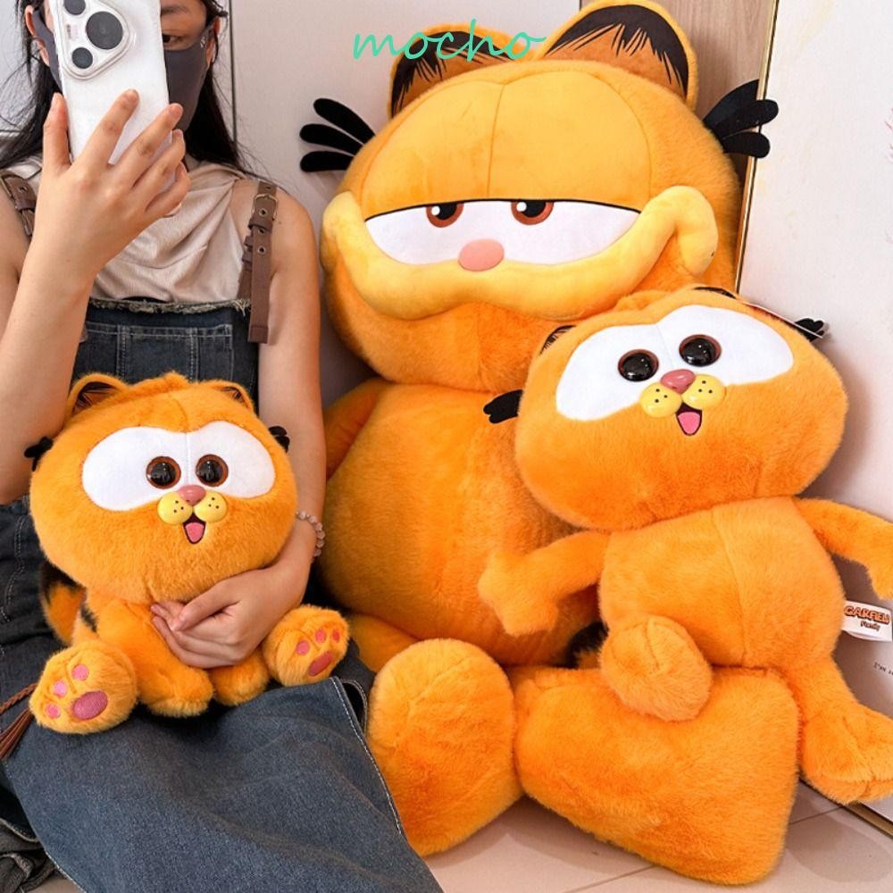 Mocho น่าเกลียดแมวยัดไส้ Plushie ของเล่น,อะนิเมะรูป Fluffy Garfield ...