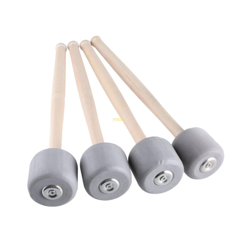 Youn โฟมกลอง Mallets มีนาคมกลอง Sticks อุปกรณ์เสริมเบสกลอง Mallets ...