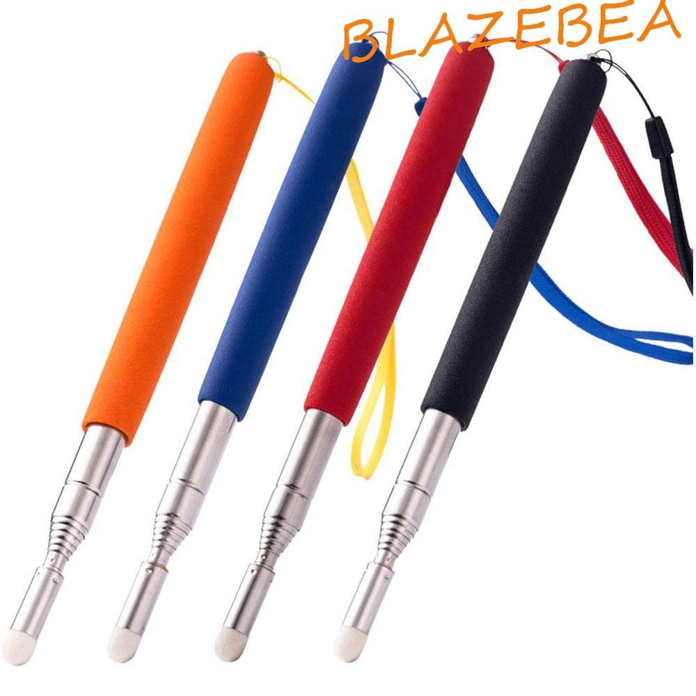Blazebea ครูตัวชี้ Stick Professional Felt Head 1M Hand Pointer อุปกรณ์การเรียนเครื่องเขียน ...