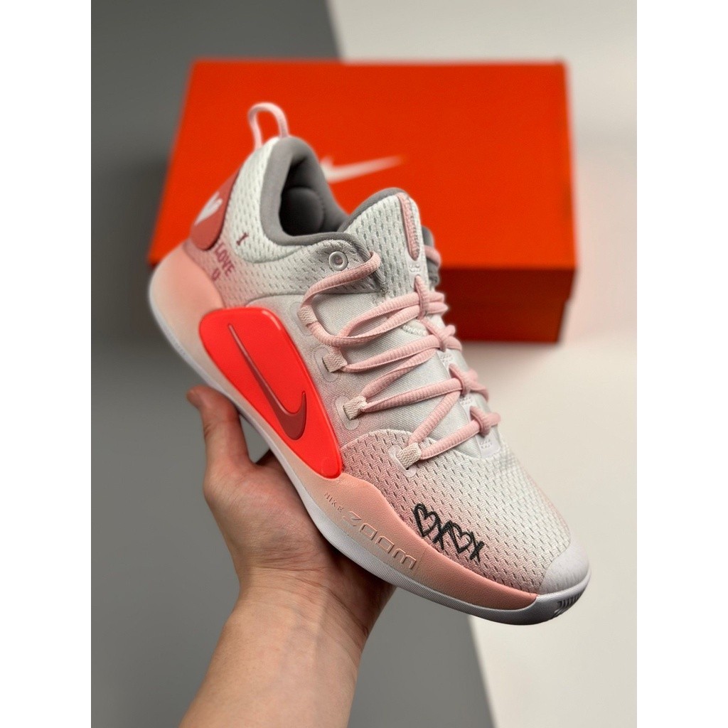 Nike Hyperdunk x LOW 'pink red' HD X-รองเท้าผู้ชาย-NBA บาสเก็ตบอล ...